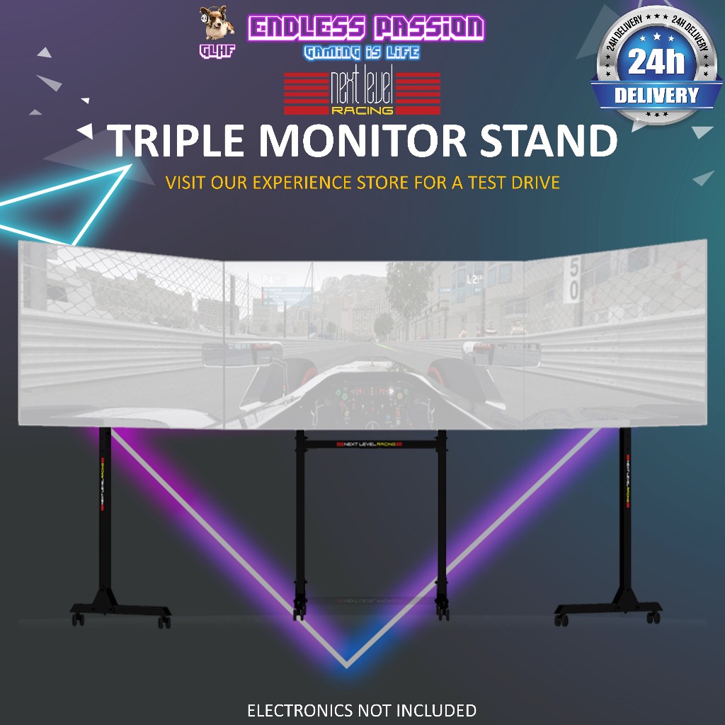 Next Level Racing Free Standing Triple Monitor stand - NLR-A010 ...