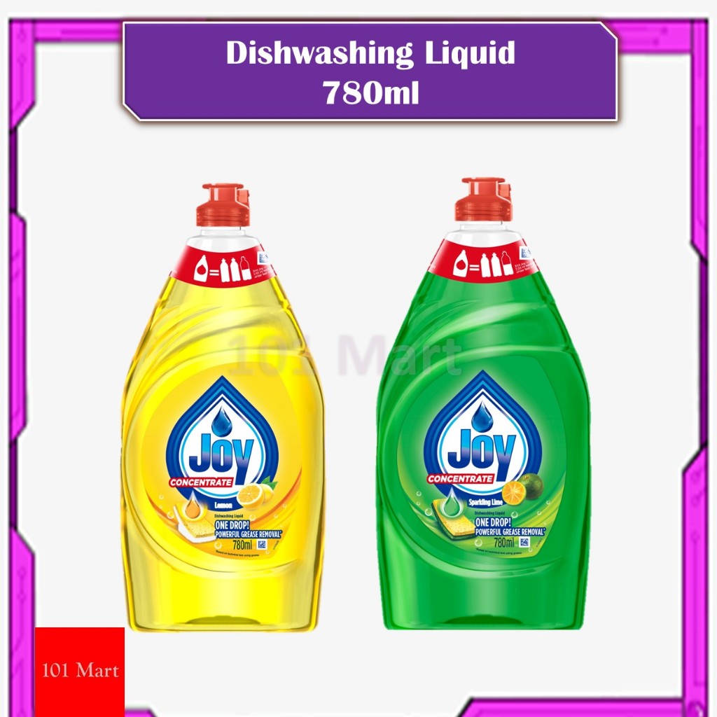 Joy Concentrated Dishwashing Liquid, 780ml | Shopee Singapore