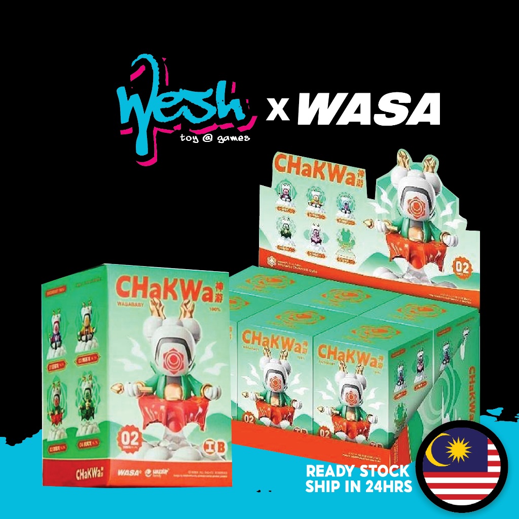 Wasa WAZZUP Baby Chakwa 206 Series Blind Box Full Case 盲盒 端盒 Chakwa206神 ...