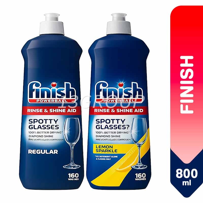 Finish Powerball Rinse & Shine Aid / Spot-Free Diamond Shine ...