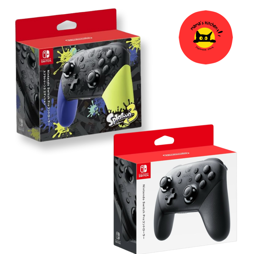🔥【Japan Exclusive 🇯🇵】Nintendo Switch Pro Controller 🎮 – Standard Black ...