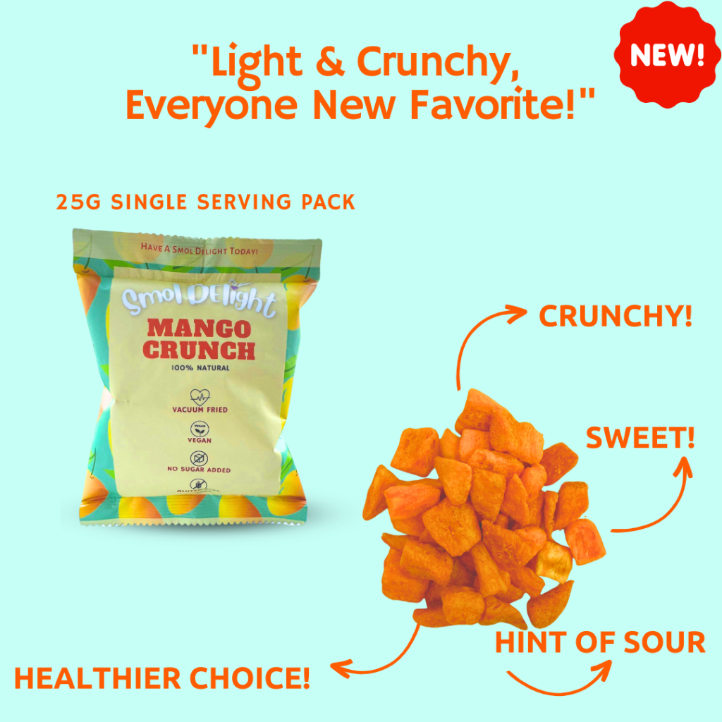 Smol Delight Mango Crunch 25 Single Serving Packs x 25g - HALAL SNACKS ...