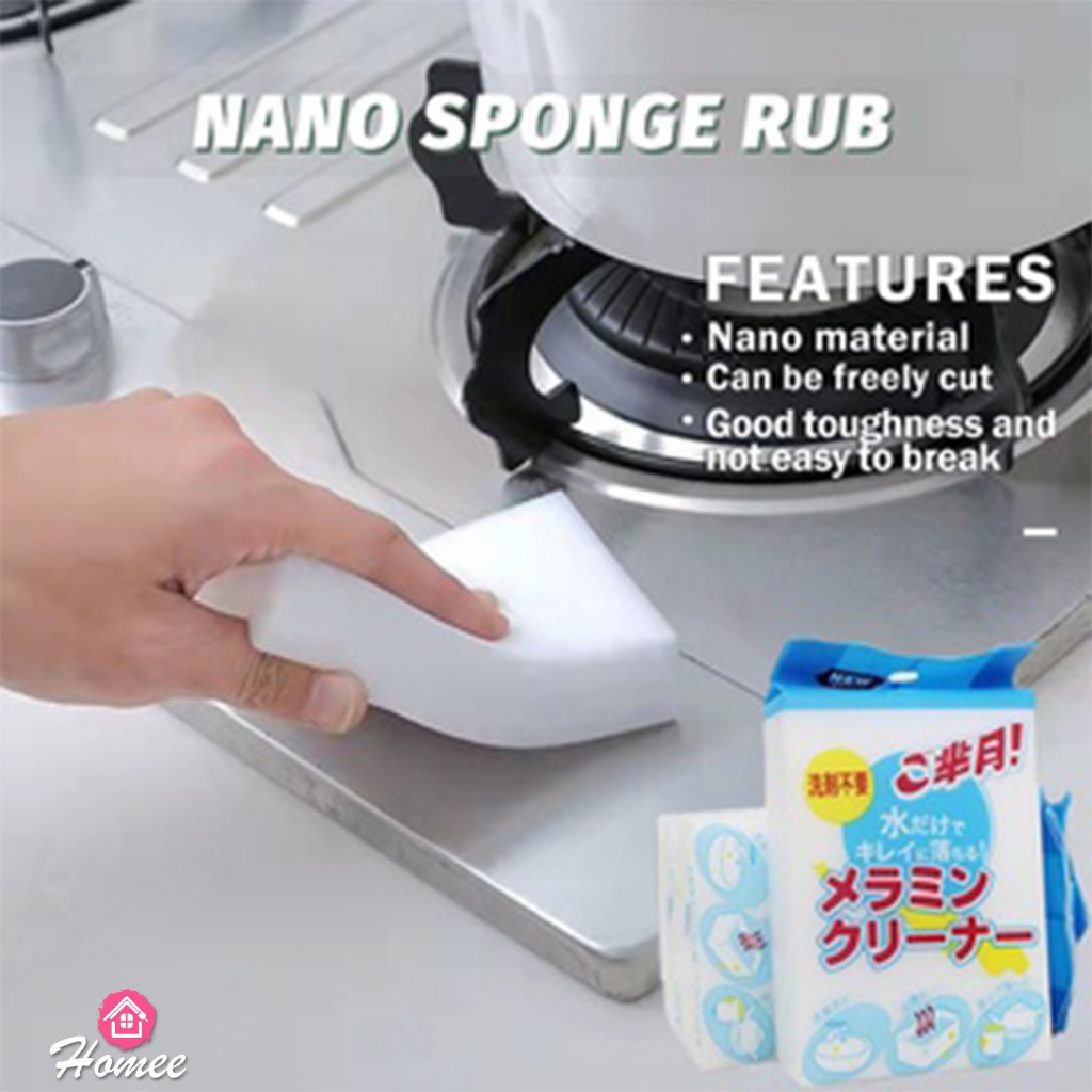 10*7*3cm Magic Nano Sponge - Versatile Melamine Cleaner for Office ...