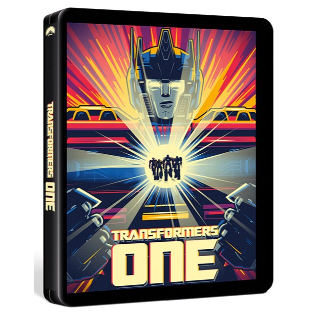 Transformers One - 4K UHD + BLU-RAY Steelbook Korean Edition | Shopee ...