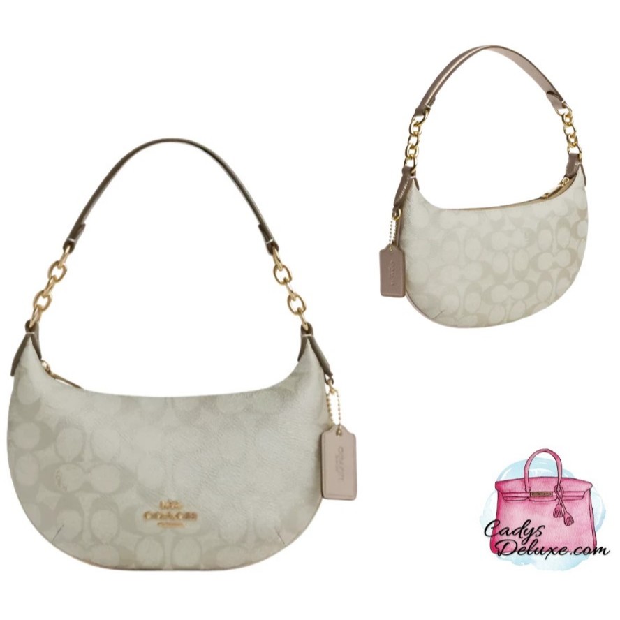 (CHAT BEFORE PURCHASE)BN COACH MINI PAYTON BAG IN SIGNATURE CANVAS IN ...