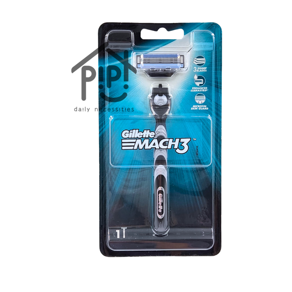 Gillette Mach 3 Razor Shaver 1's | Shopee Singapore
