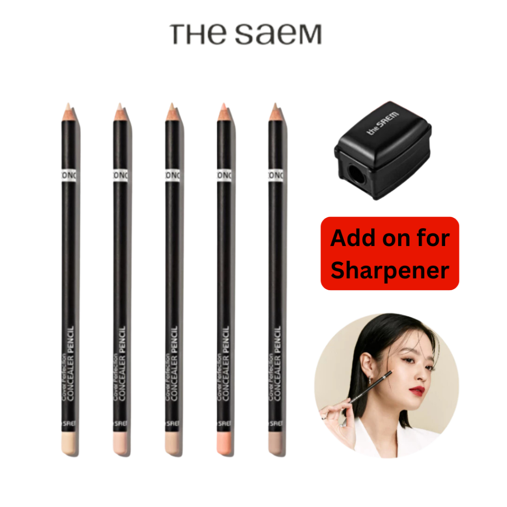 [the SAEM] Cover Perfection Concealer Pencil 1.4g / 7 colors | Shopee ...