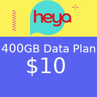heya $10 400GB 30 Days Plan Top Up / Recharge / Renewal | Shopee Singapore