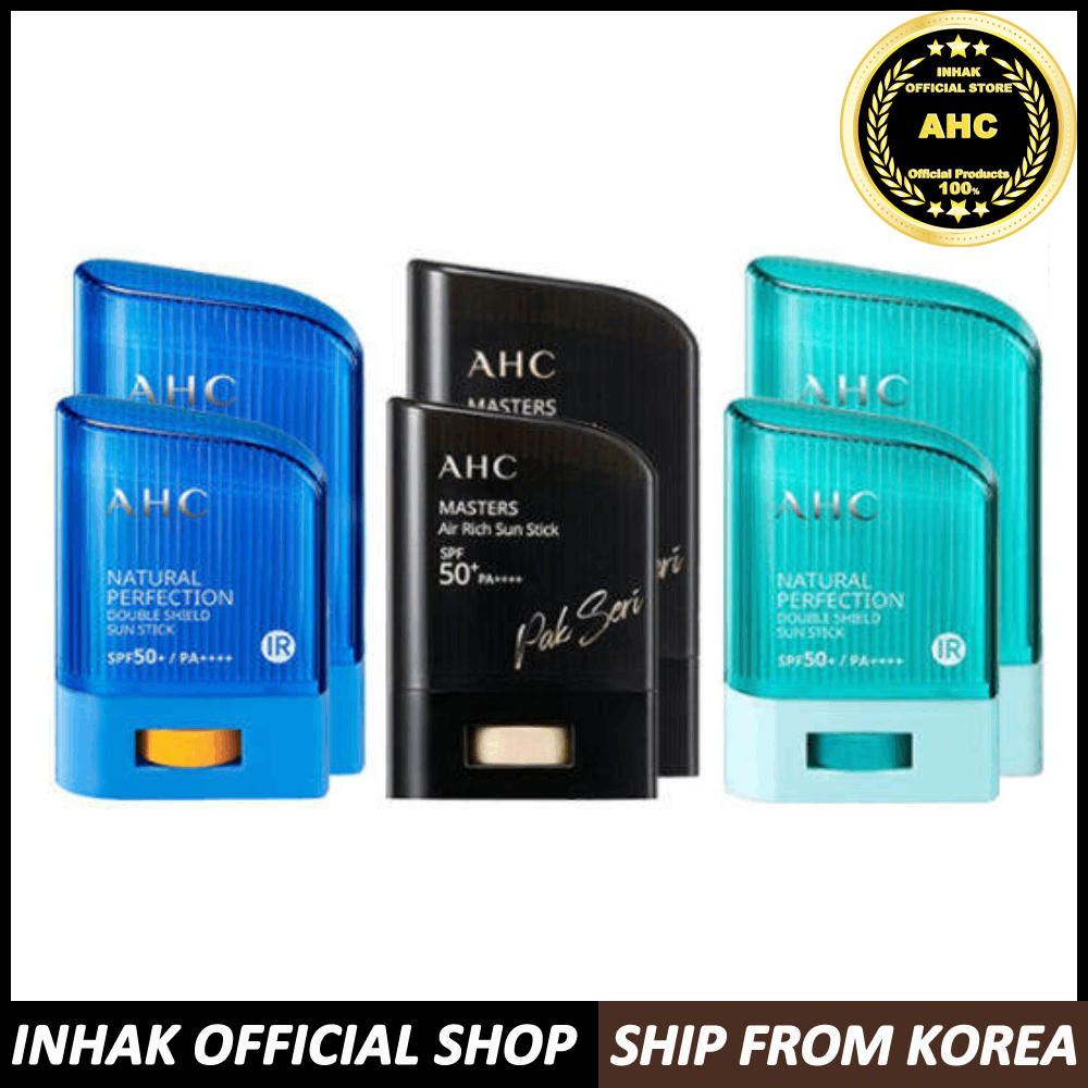 [AHC] Natural Perfection Double Shield Masters Air Rich Sun Stick 14g/22g | Shopee Singapore