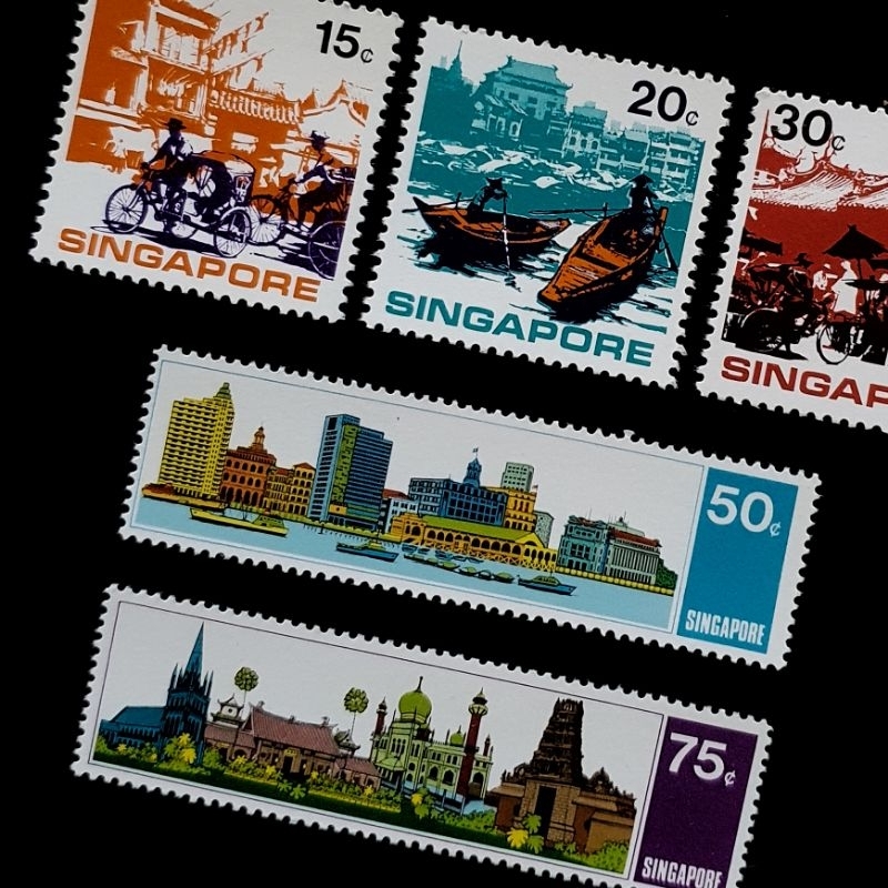 Visit Asean Year 1971 Singapore Postage Stamps | Shopee Singapore