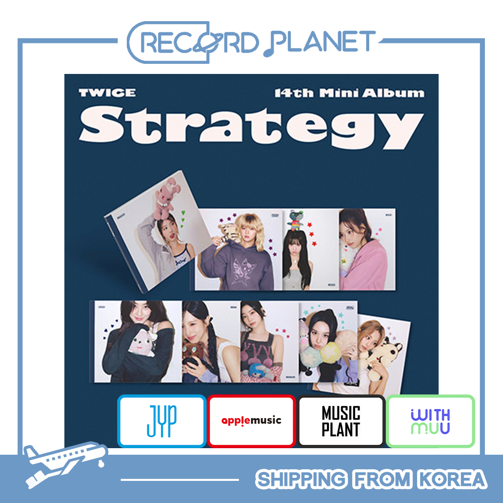 [POB] TWICE - 14th Mini Album [ Strategy ] (Step4 ver.) | Shopee Singapore