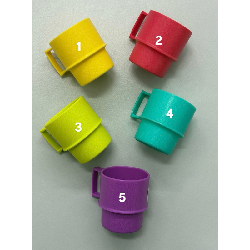 ️Mini Cup Tupperware - Mini tea cawan/ Gelas Tupperware Coffee Mug ...