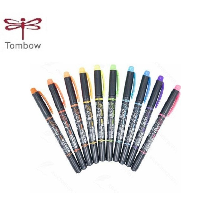 Tombow Kei Coat Double-Sided Hi-lighter WA-TC singles (Made in Japan ...