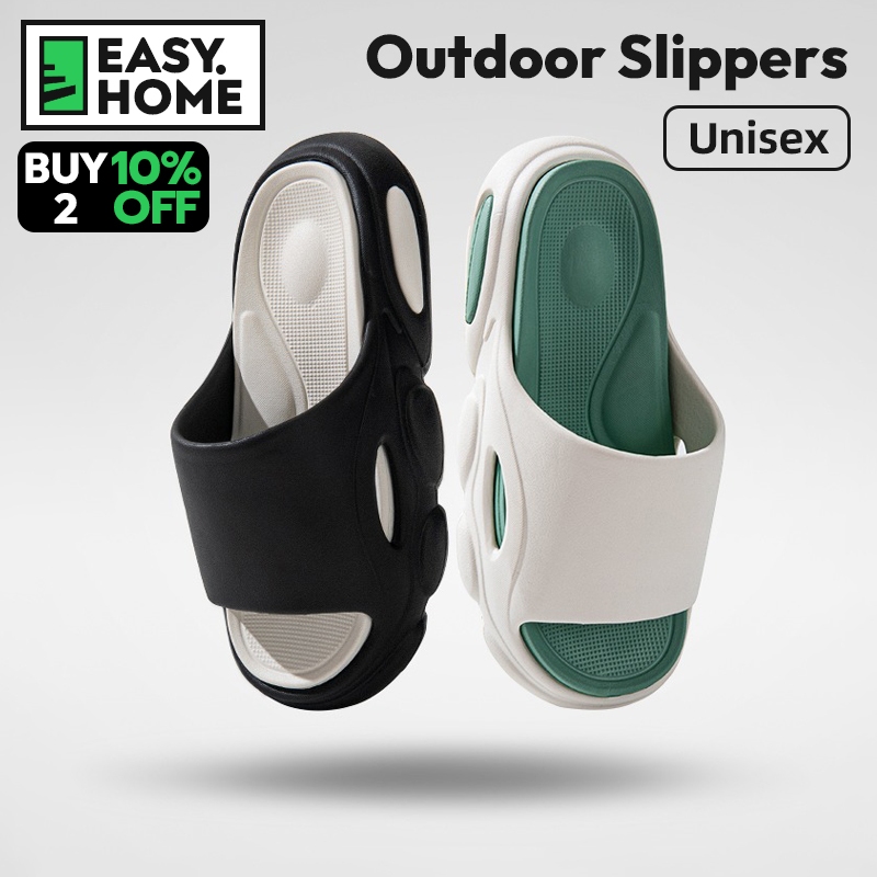 【SG Stock】Unisex Outdoor Slipper Men & Women Soft Sports Indoor ...
