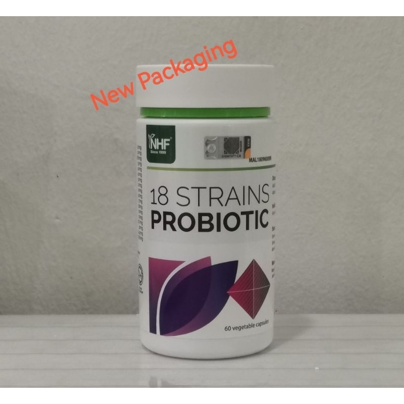 NHF 18 Strains Probiotic (450mg x 60 caps) | Shopee Singapore