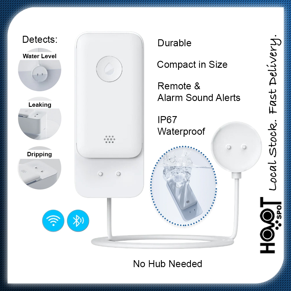 SwitchBot Water Leak Detector with Sensor Cable | Shopee Singapore