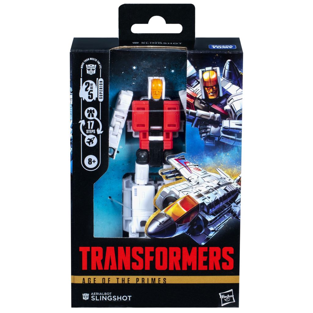 Hasbro Transformers: Age of the Primes Deluxe Class Aerialbot Slingshot ...