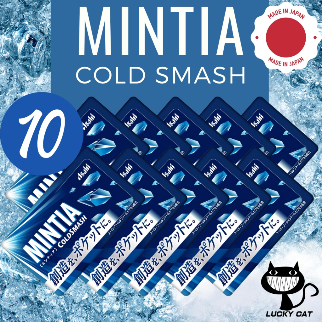 【Direct from Japan】Asahi MINTIA Cold smash 50 tablets (10 pieces) | Shopee Singapore