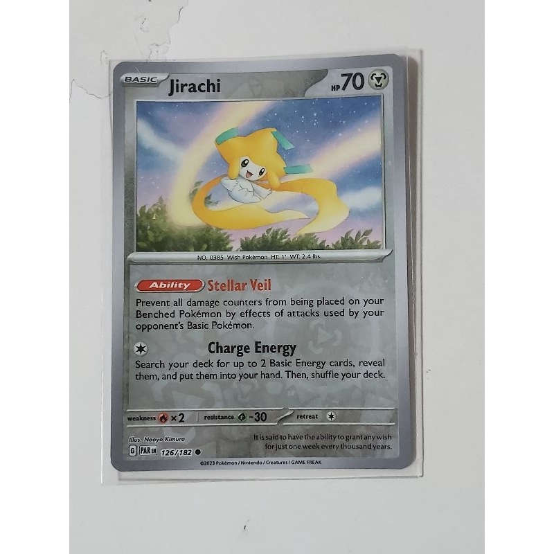 Pokemon jirachi paradox rift card | Shopee Singapore