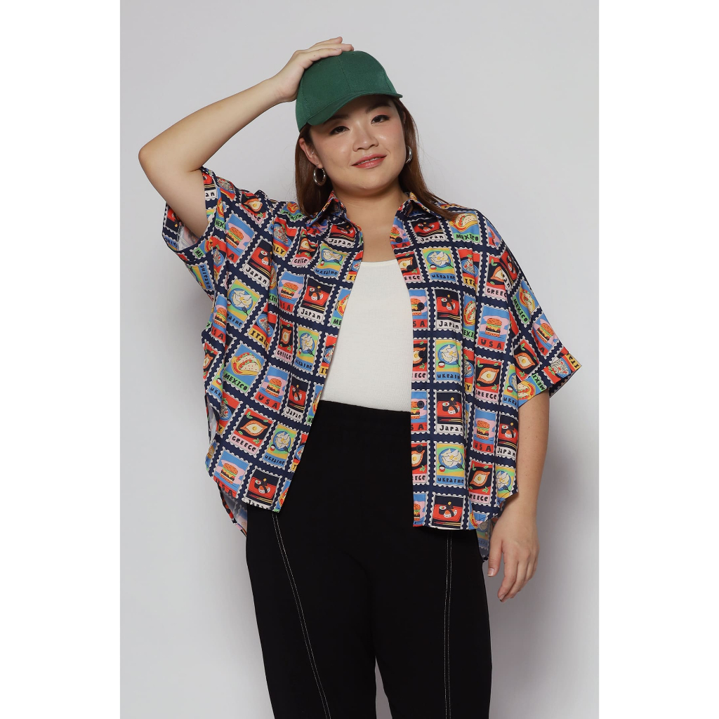 Hans Shirt in Food Stamps (Fits S-XXL) | Shopee Singapore