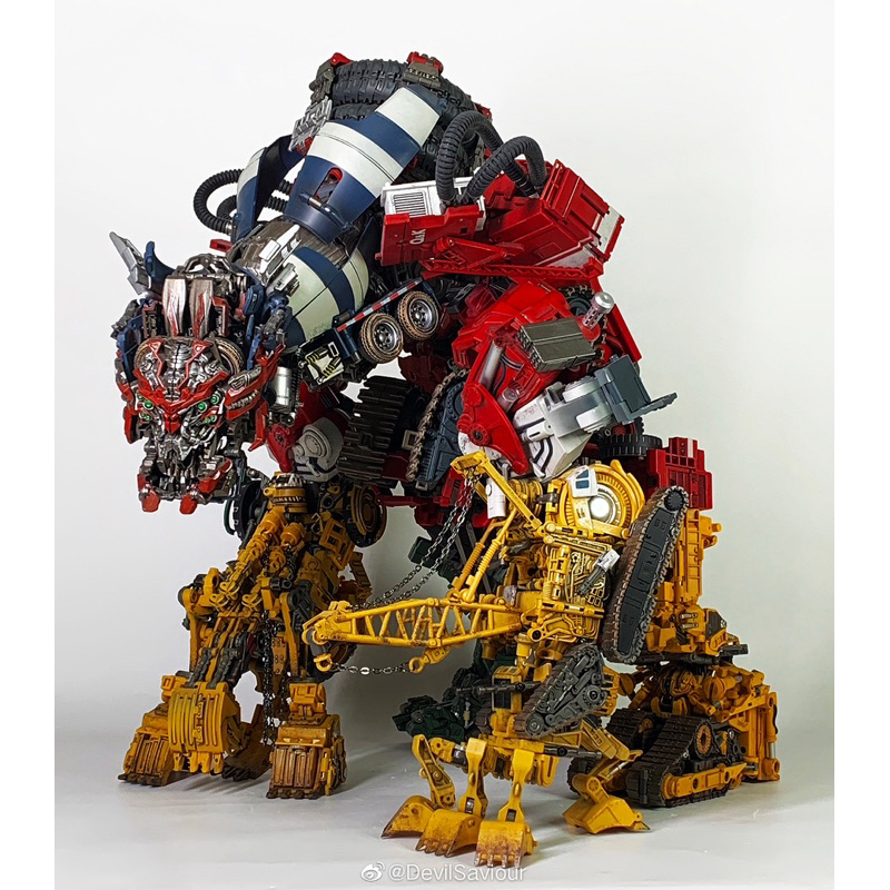 Transformers Devil Saviour DS Troublemaker Devastator Box of 8 Figures ...