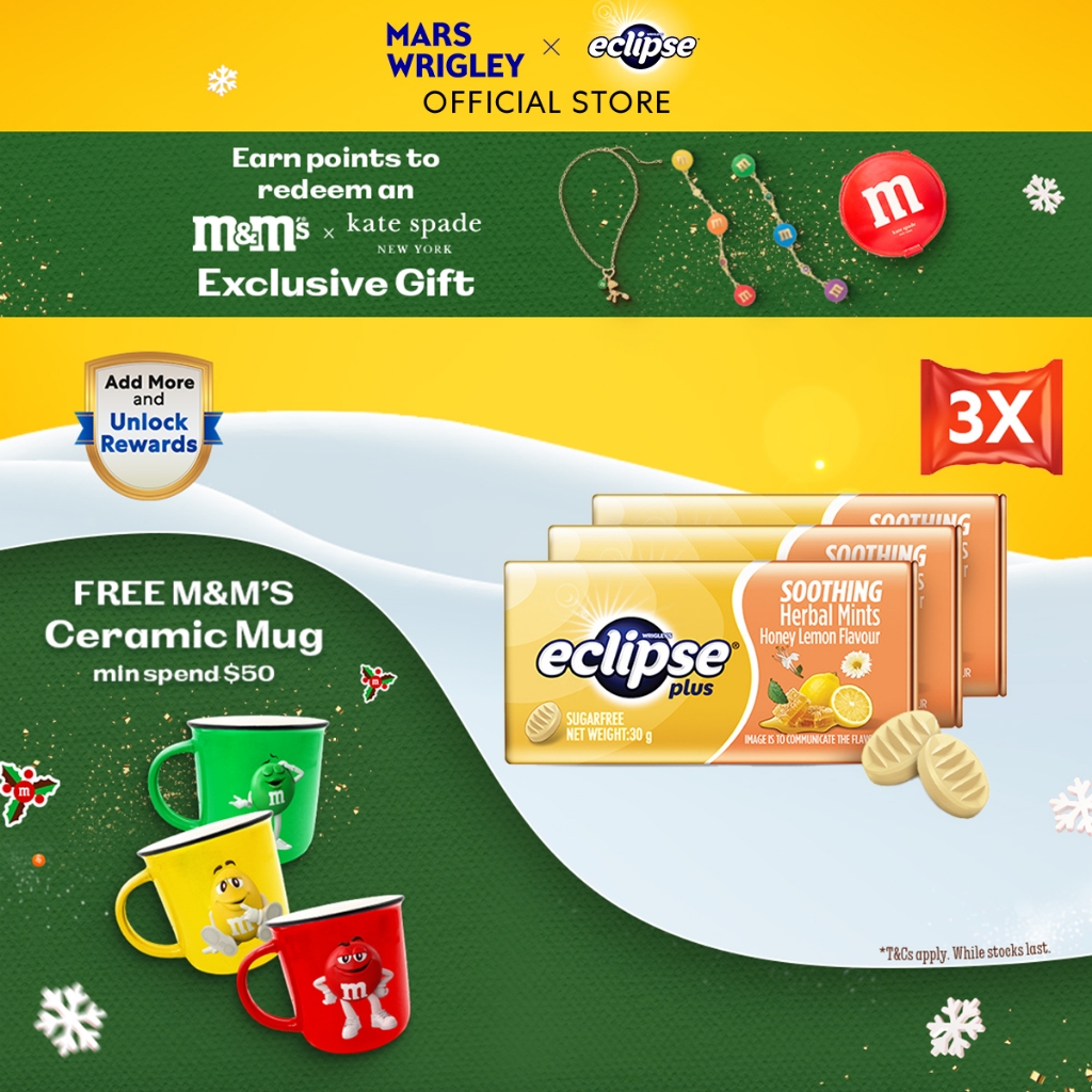 ECLIPSE PLUS Honey Lemon 30g x 3 | Shopee Singapore