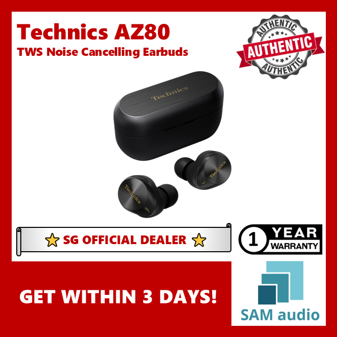 [🎶SG] TECHNICS EAH-AZ80 (AZ80) Noise Cancelling True Wireless Earbuds TWS - Official Technics SG ...