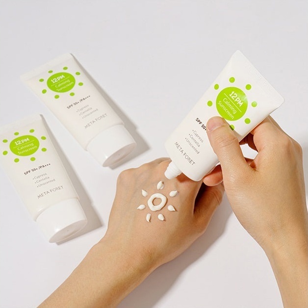 [METAPORE 1+1 EVENT] Calming Sunscreen SPF 50+ / PA+++ 50ml | Shopee ...