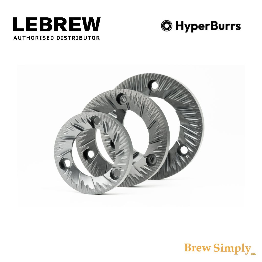 LeBrew HyperBurrs - 64mm Flat Brew Burrs for Coffee Grinders | Shopee ...