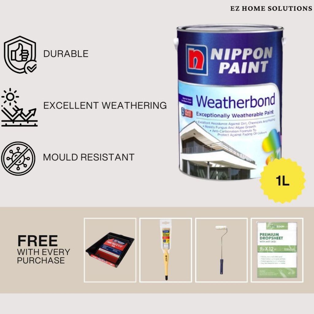 Nippon Paint Weatherbond: High-Performance Exterior Paint for Ultimate ...