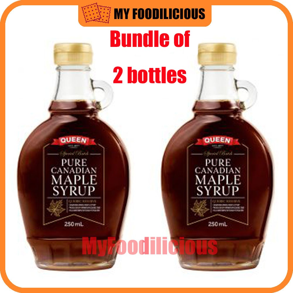 Queen 100% Pure Maple Syrup 250ml | Shopee Singapore