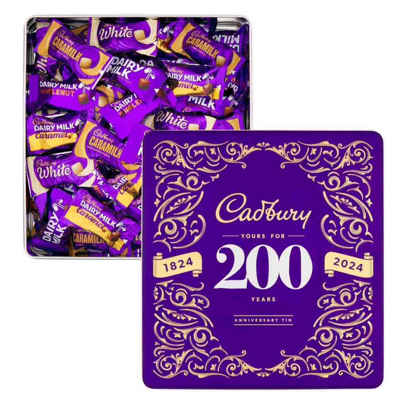 CADBURY DAIRY MILK CHUNK 200 YEARS COLLECTION TIN 720G | Shopee Singapore