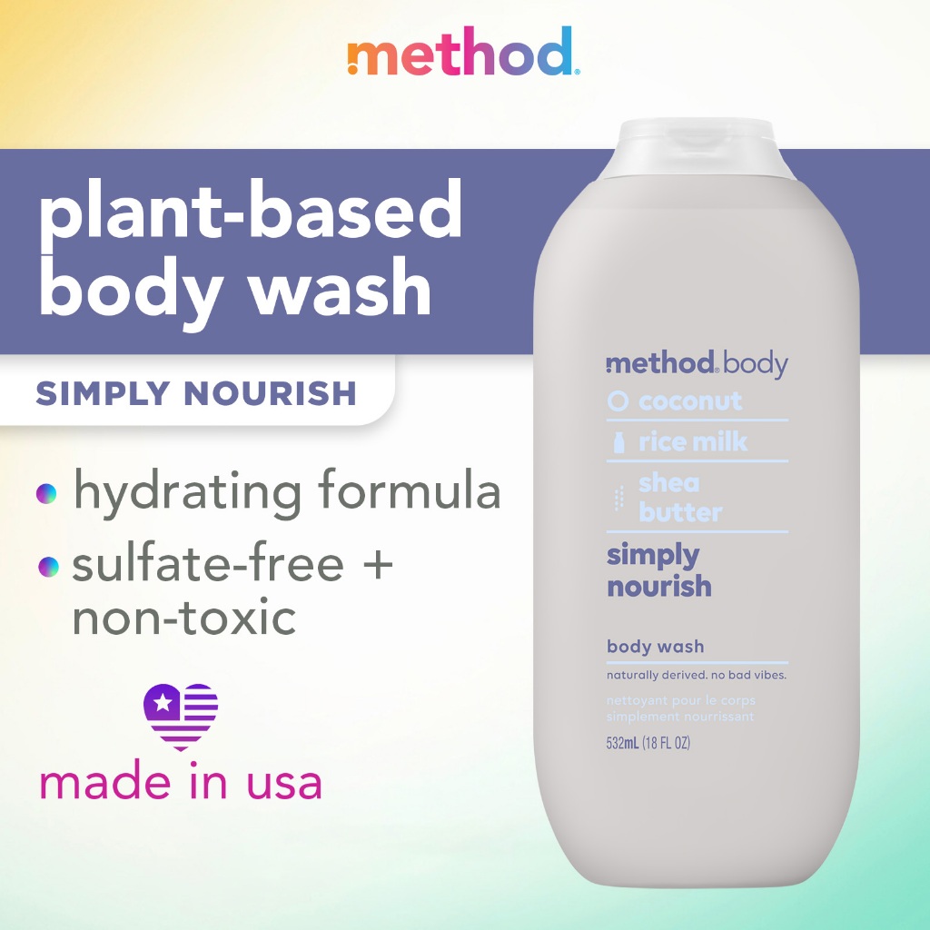 Method Body Wash Simply Nourish (532ml) | Shopee Singapore