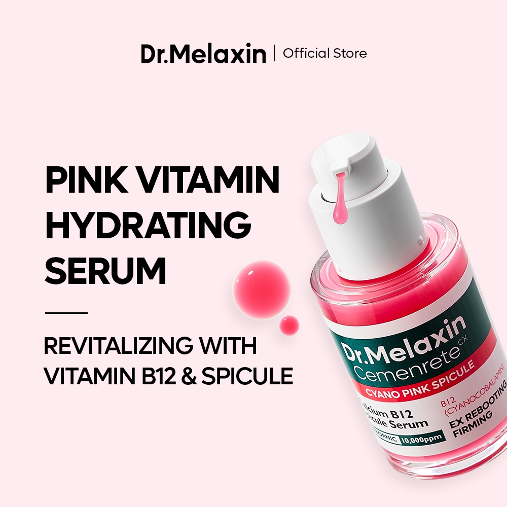 [DR.MELAXIN Official] Cemenrete Cyano Pink Spicule Serum 30ml | Shopee ...