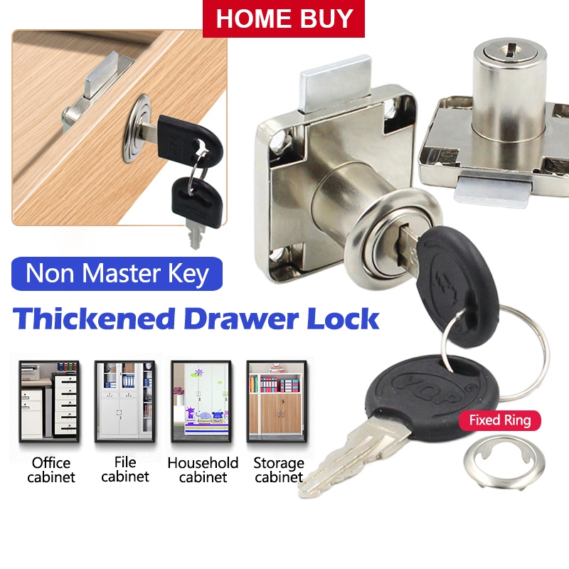 Square Drawer Cabinet Lock Door Furniture Home Office Kunci Laci ...