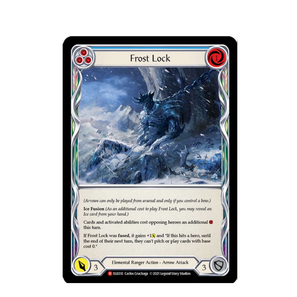 Flesh and Blood - Frost Lock Card (Tales of Aria) | Shopee Singapore