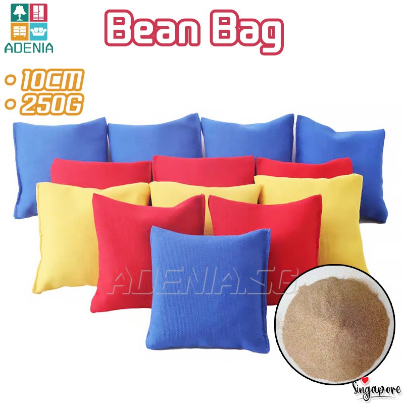 【SG】8PCS 10CM Cornhole Bean Bags Toss Game Bean Bag Colorful Beanbag ...