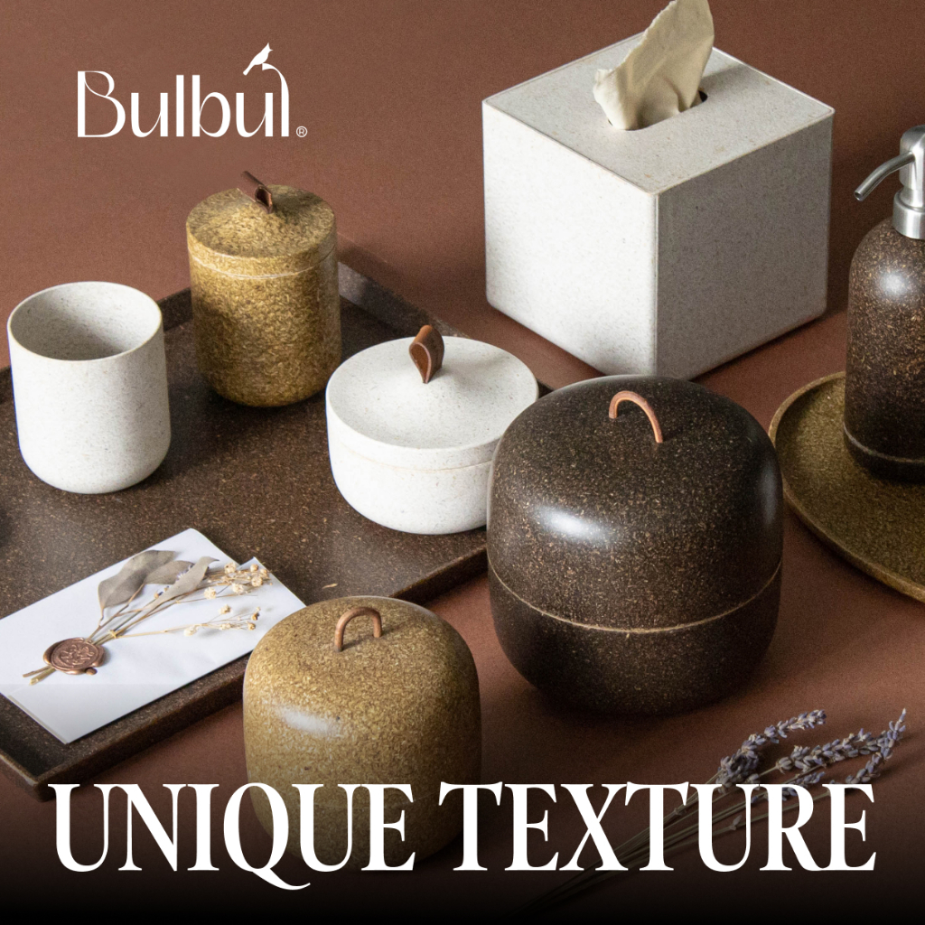 Bulbul's Natural Husk Homeware | Made with Upcycled Biocomposite ...