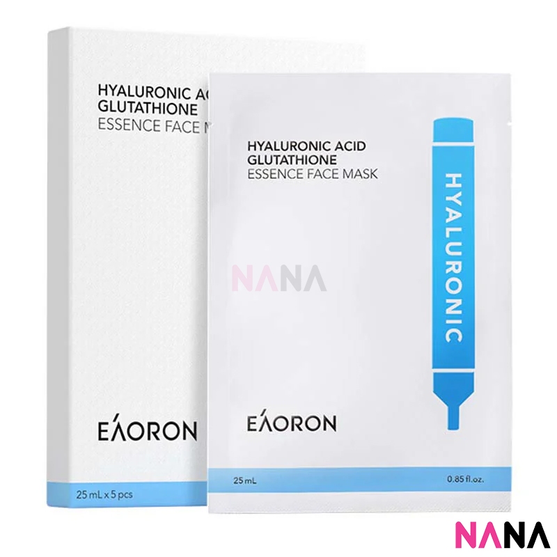 Eaoron Hyaluronic Acid Collagen Hydrating Face Mask (5 Sheets/ Box ...