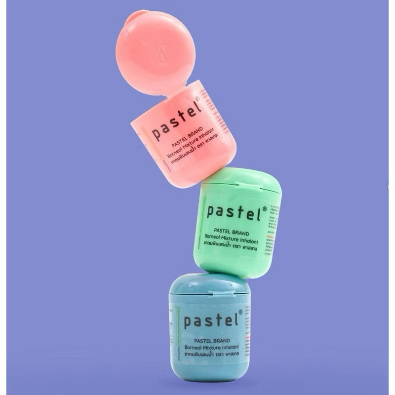 [SG INSTOCKS ] Pastel Pocket Inhaler // Borneol Inhalent 5g | Shopee ...