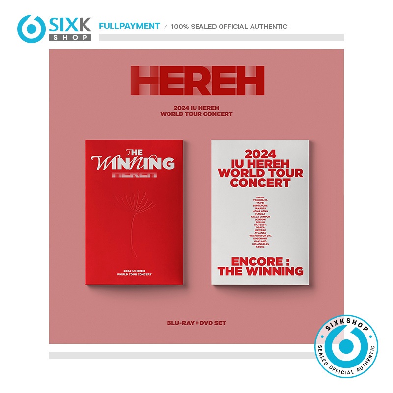 IU 2024 [HEREH] WORLD TOUR CONCERT - DVD/BLURAY | Shopee Singapore
