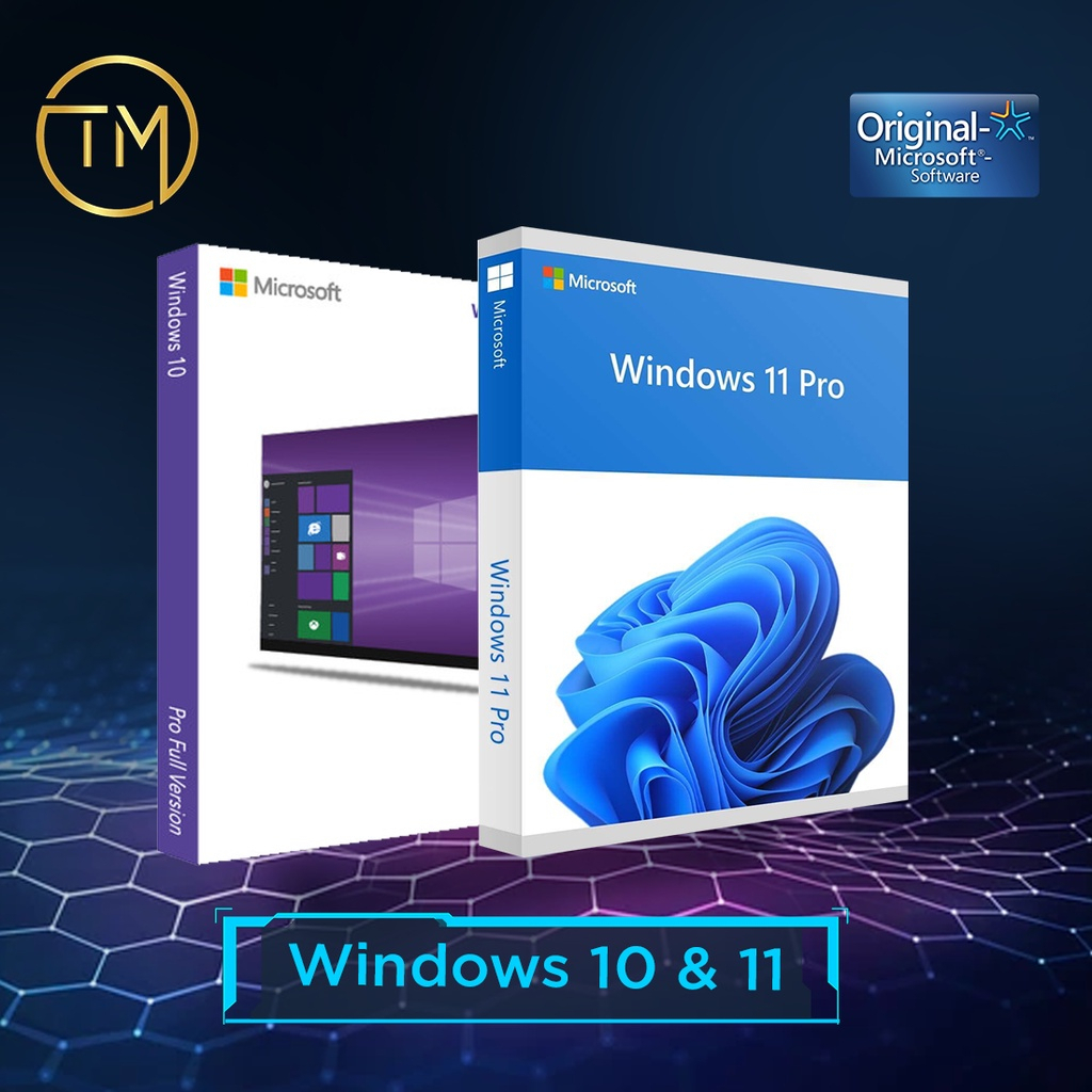 WINDOWS 11 & 10 PRO HOME ORIGINAL LIFETIME KEY | Shopee Singapore