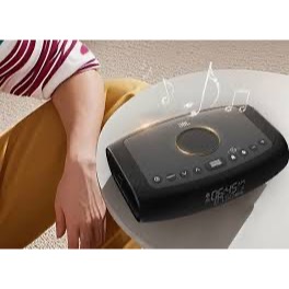 JBL RISE (BLACK), table radio clock with bluetooth and wireless ...