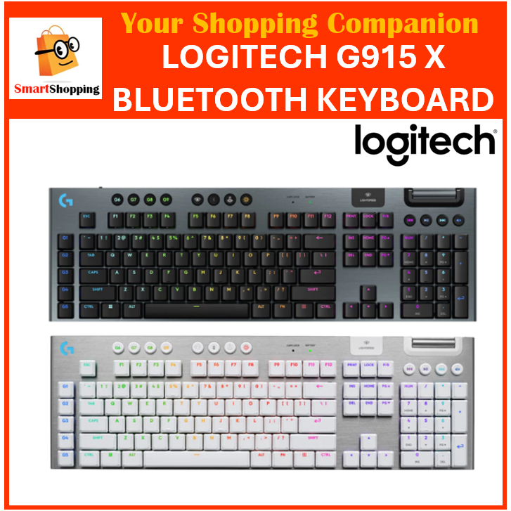 Logitech G915 X Lightspeed Wireless Mechanical Gaming Keyboard RGB ...