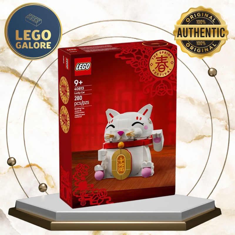 [Lego Galore] LEGO CNY 40813 Lucky Cat (2025) | Shopee Singapore