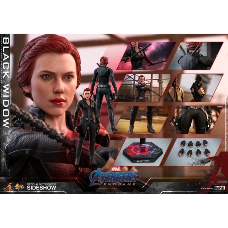 🔥 Hot Toys 🔥 Black Widow - Avengers : Endgame - Movie Masterpiece Series MMS533 - Action Figure ...