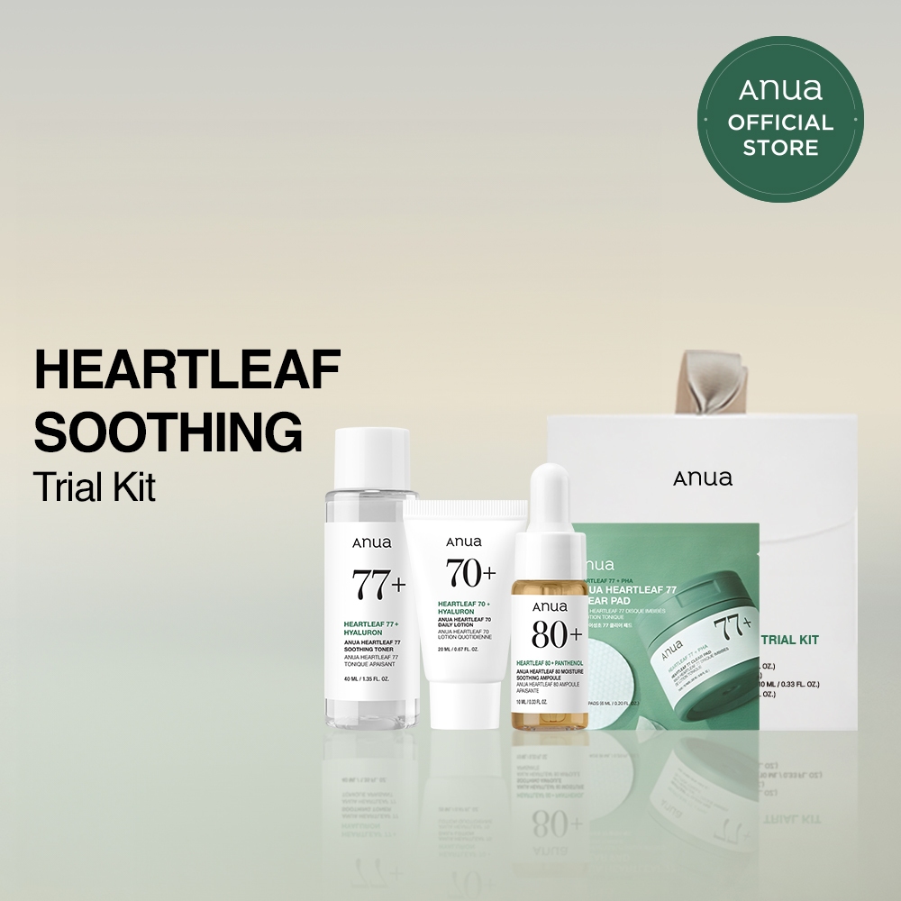[ANUA Official] Heartleaf soothing trial kit, travel size, gift set ...