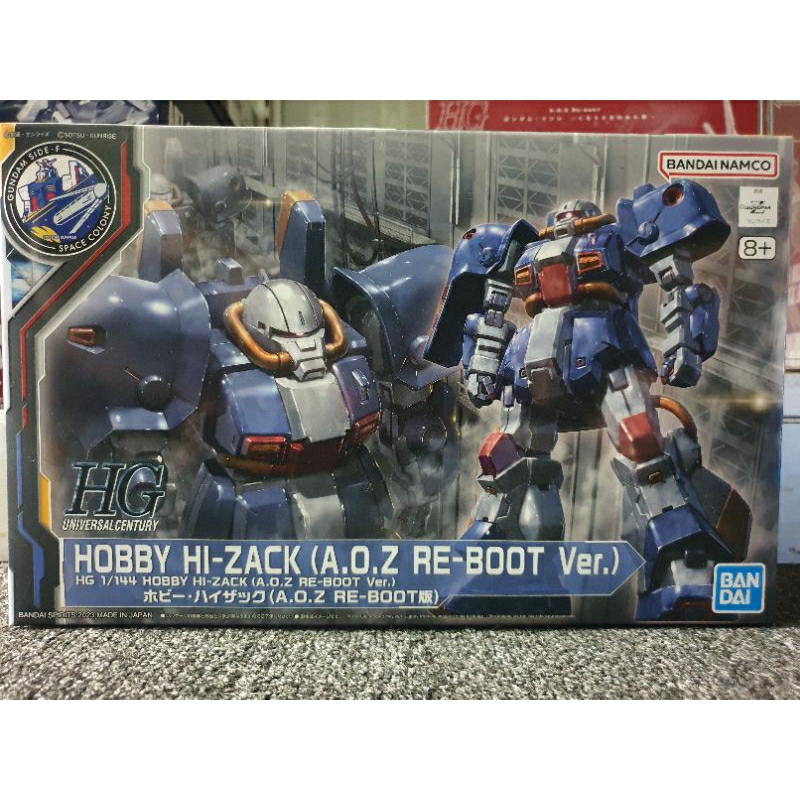 PBandai HGUC 1/144 Scale HOBBY HI-ZACK ( A.O.Z RE-BOOT VER ) | Shopee Singapore