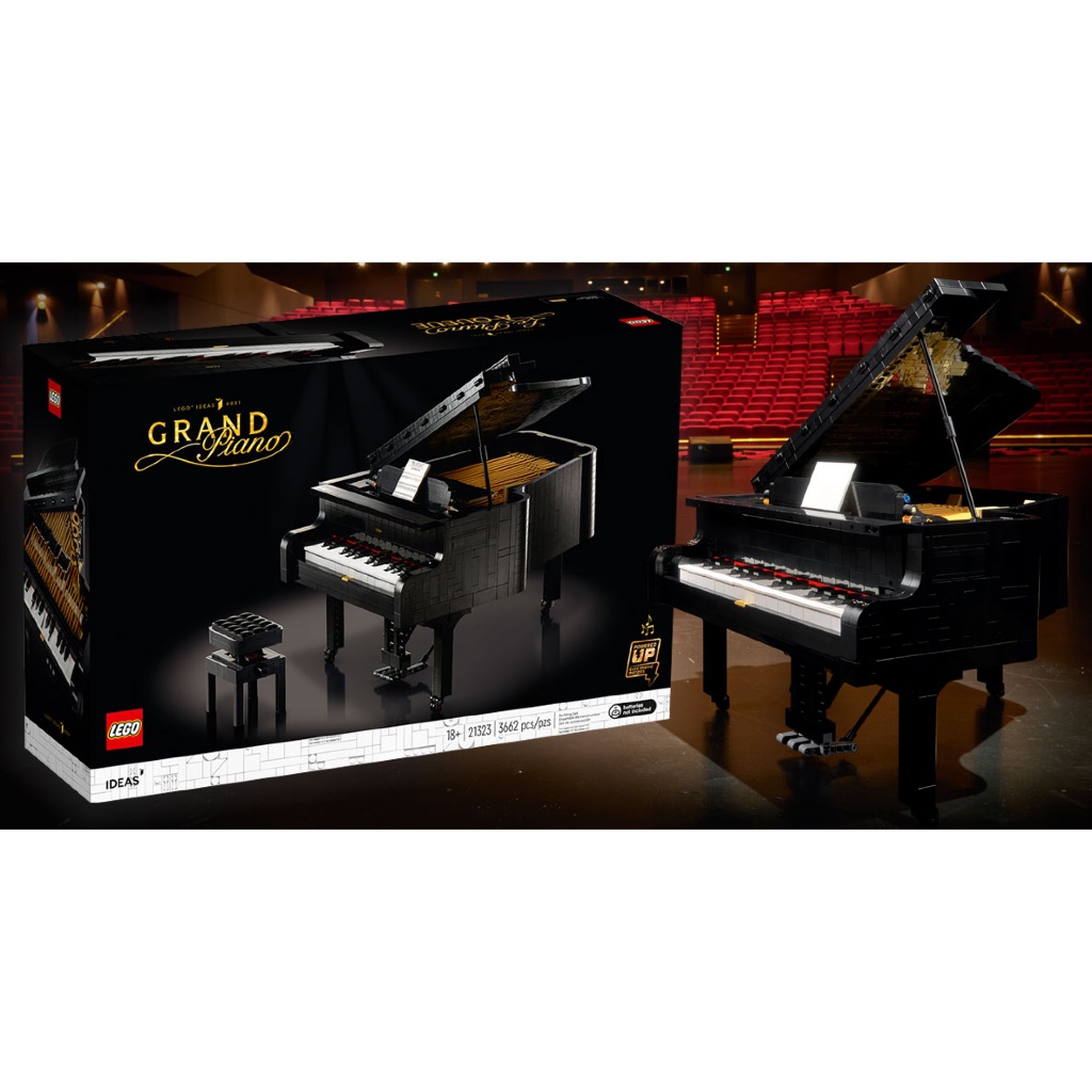 Lego Ideas Grand Piano 21323 Brand New | Shopee Singapore