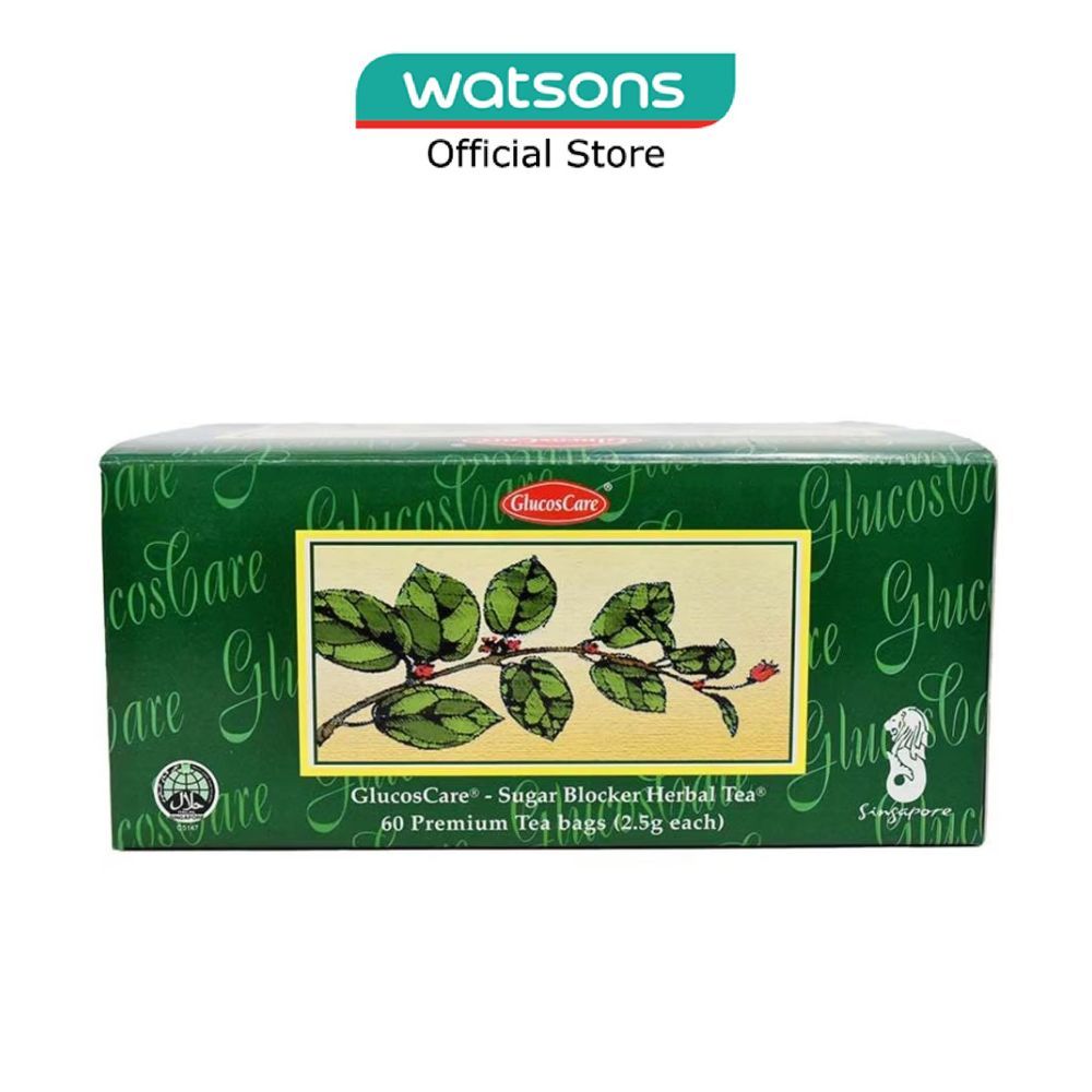 GLUCOSCARE® Sugar Blocker Herbal Tea (Premium Tea Bag) 24s | Shopee Singapore